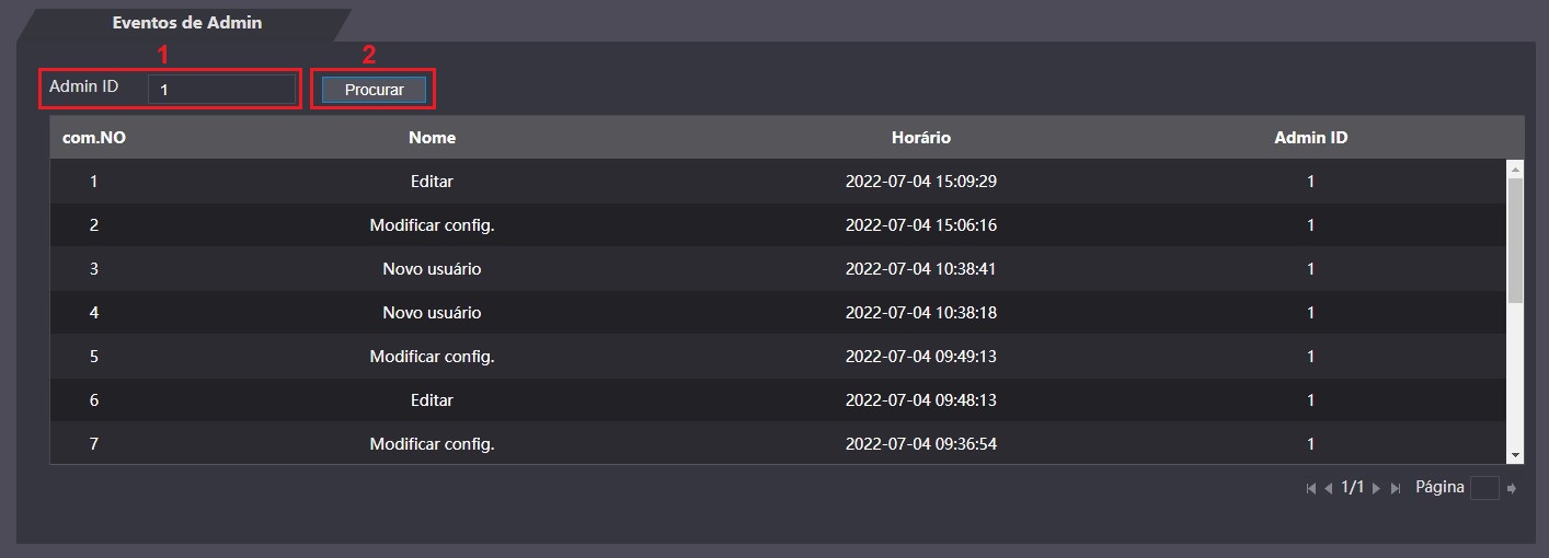 Manual Interface Web - Bio-T - 3540 MF FACE EX